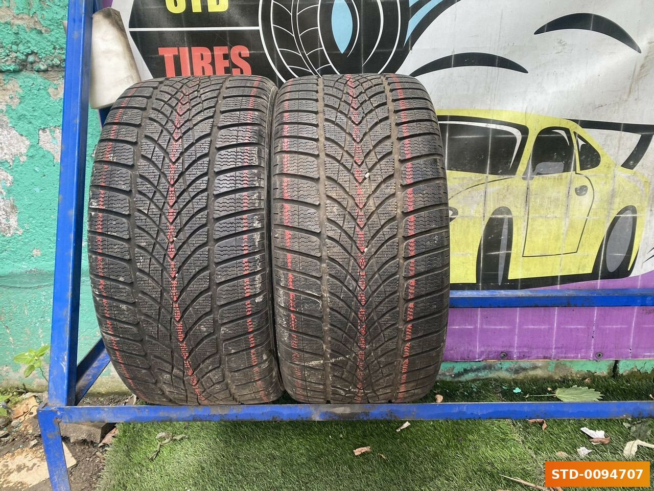 Комплект (2 шт) зимних БУ шин Dunlop SP Winter Sport 4D 285/30 R21 30% износ 8279235041