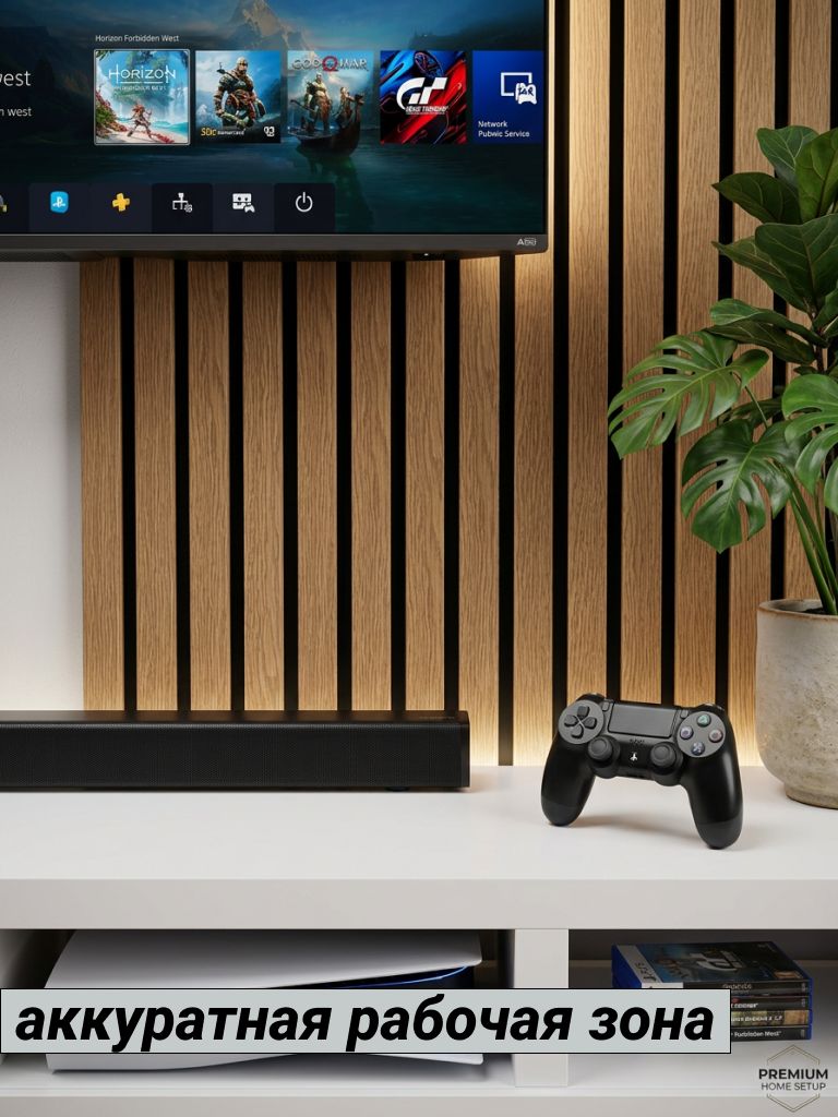 Подставка для геймпада DualShock PS4 (белый) — фото 1