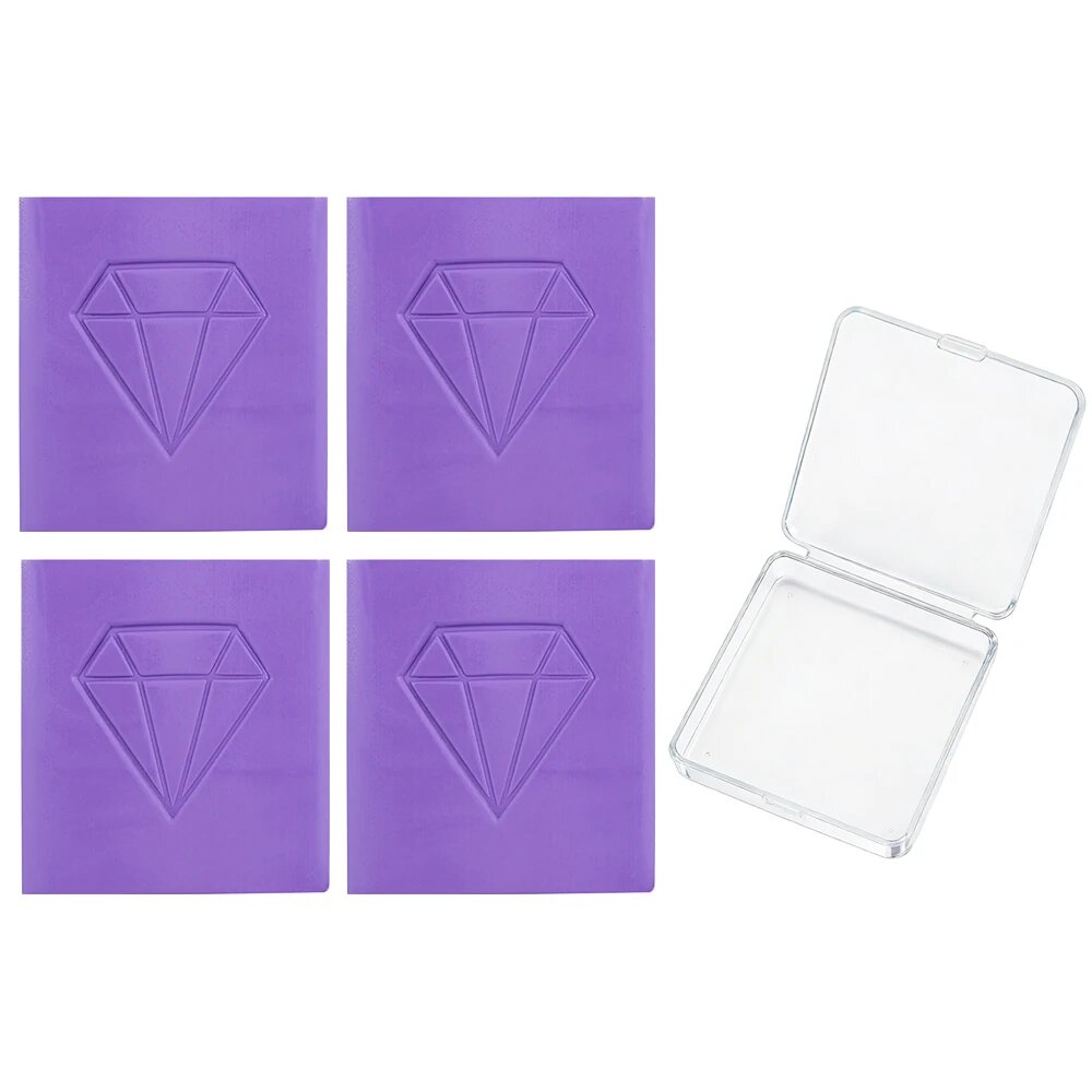 Фиолетовые алмазные коврики Dclay Purple x4
