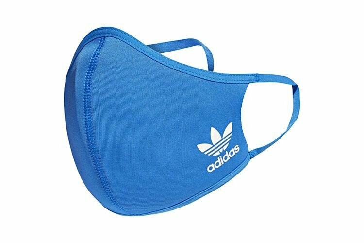 Маски для лица унисекс Adidas, blue, защита от загрязнений и вирусов