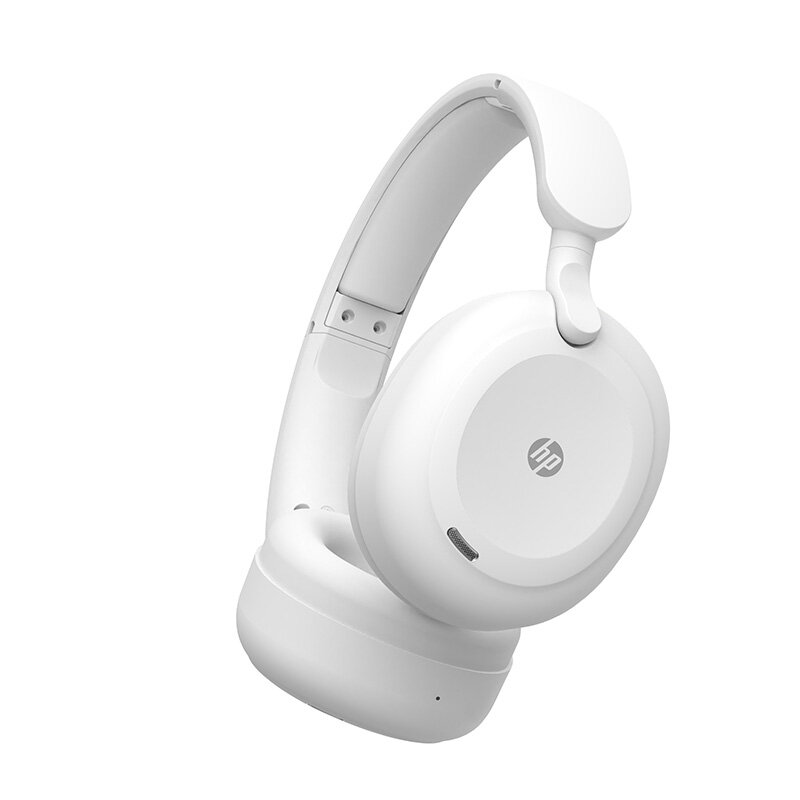 Беспроводные накладные наушники HP, cloud white, высокая четкость звука, легкий вес