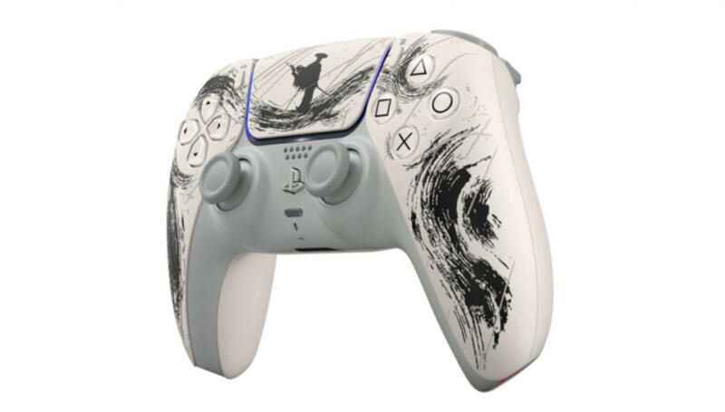 Беспроводной геймпад Sony DualSense, Ghost of Yotei Limited Edition Z8, серый