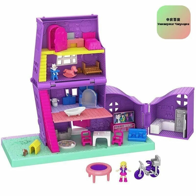Polly pocket набор, игрушки для девочек — фото 1