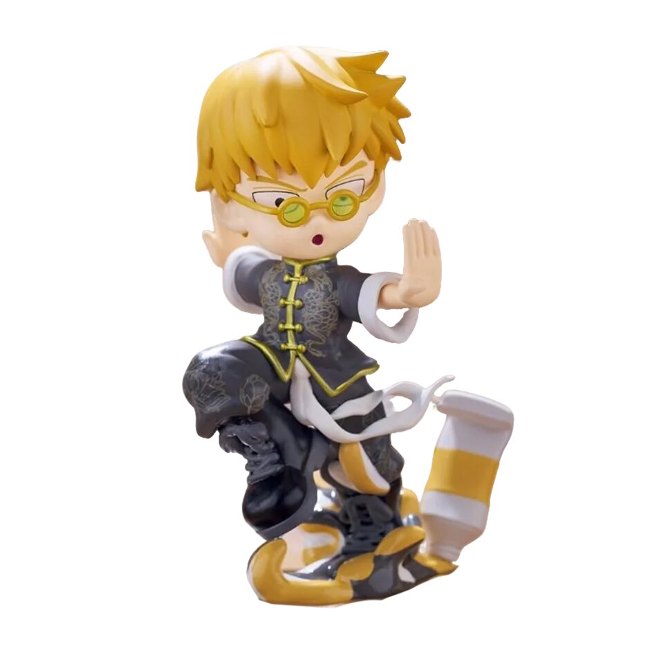 Аниме-фигурка Mob Psycho 100 GK Рейген Аратака Q Edition Kawaii Sitting Palm Series, 12 См, Коллекционная Модель Из ПВХ
