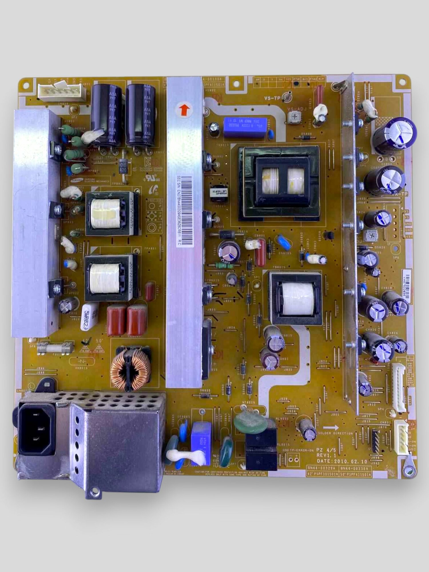 Блок питания BN44-00329A , PSPF301501A REV1.1 для телевизора SAMSUNG PS42C430A1W, PS42C433A4W
