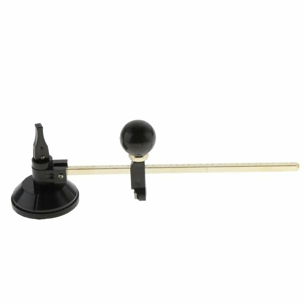 Круговой стеклорез с 6 колесами и присоской, регулируемый, до 40 см