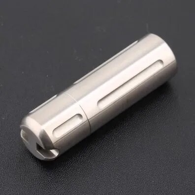 Портативная мини-аптечка HOGNSIGN из титана серебристый