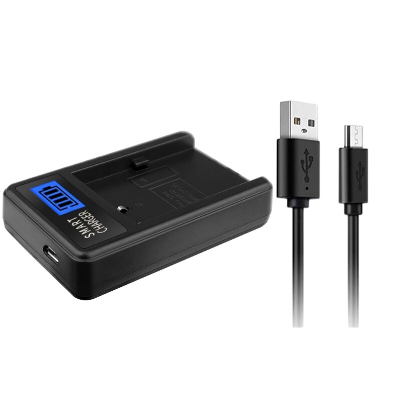 Портативные Зарядные Устройства для Камеры с ЖК-экраном для Камер BP511 5D 50D 40D 20D Удобный Источник Питания Для Зарядки