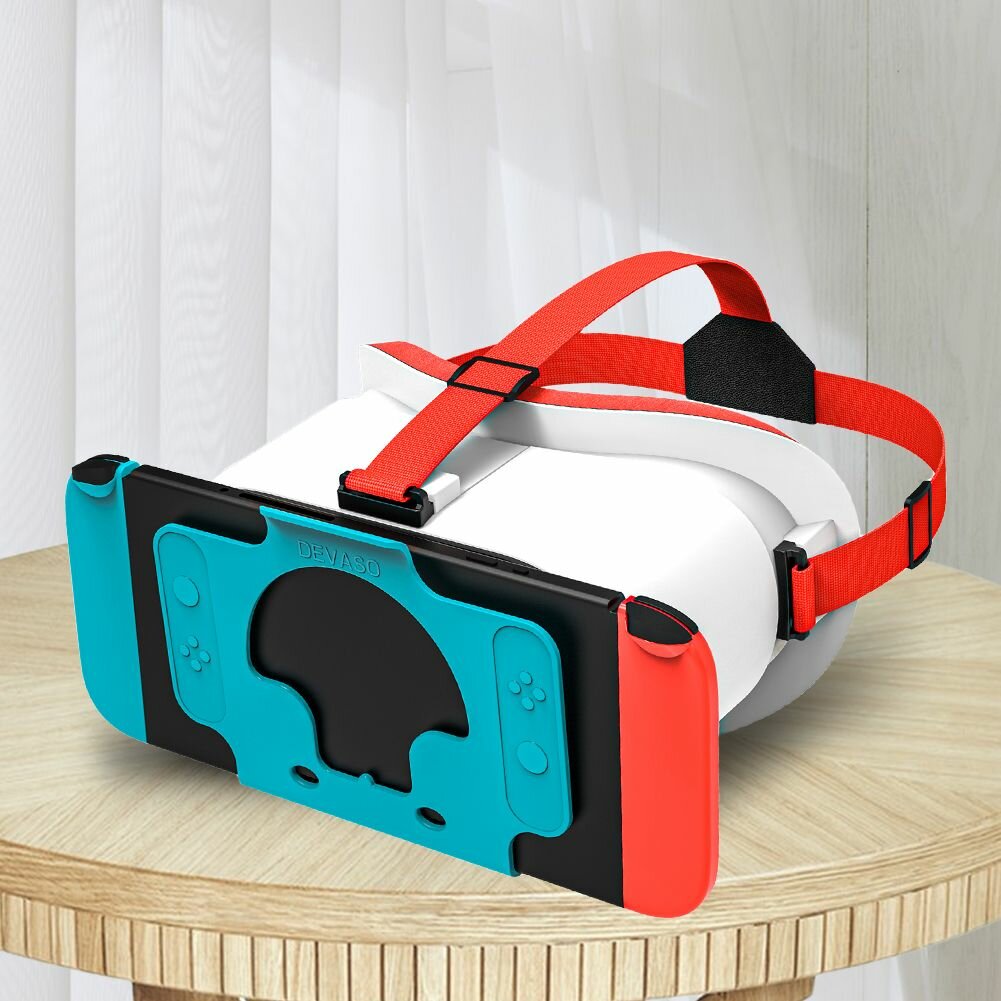 3D VR-очки для Switch OLED с регулировкой диоптрий и межзрачкового расстояния, фиксирующий отсек