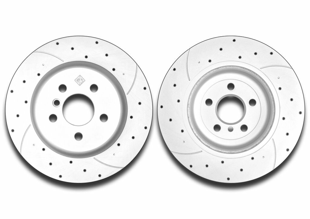 Тормозной диск Gerat DSK-R086P (задний) Platinum для а/м BMW 3, 5, 7, X3, X4, Z4/TOYOTA SUPRA (330 мм)
