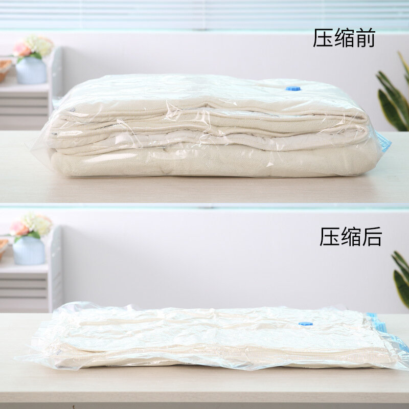 Вакуумный мешок ПЭ+ПА 8 мил с большим диаметром для переезда - 100x80 см большой размер компрессионного мешка