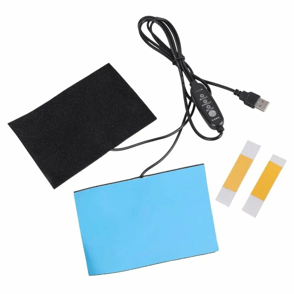 USB-нагреватели для мотоциклетных ручек с регулировкой температуры, - Термоусадочная втулка