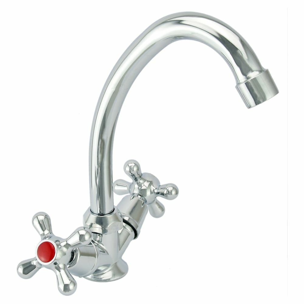 Двуручный смеситель для мойки Istok 0402.713