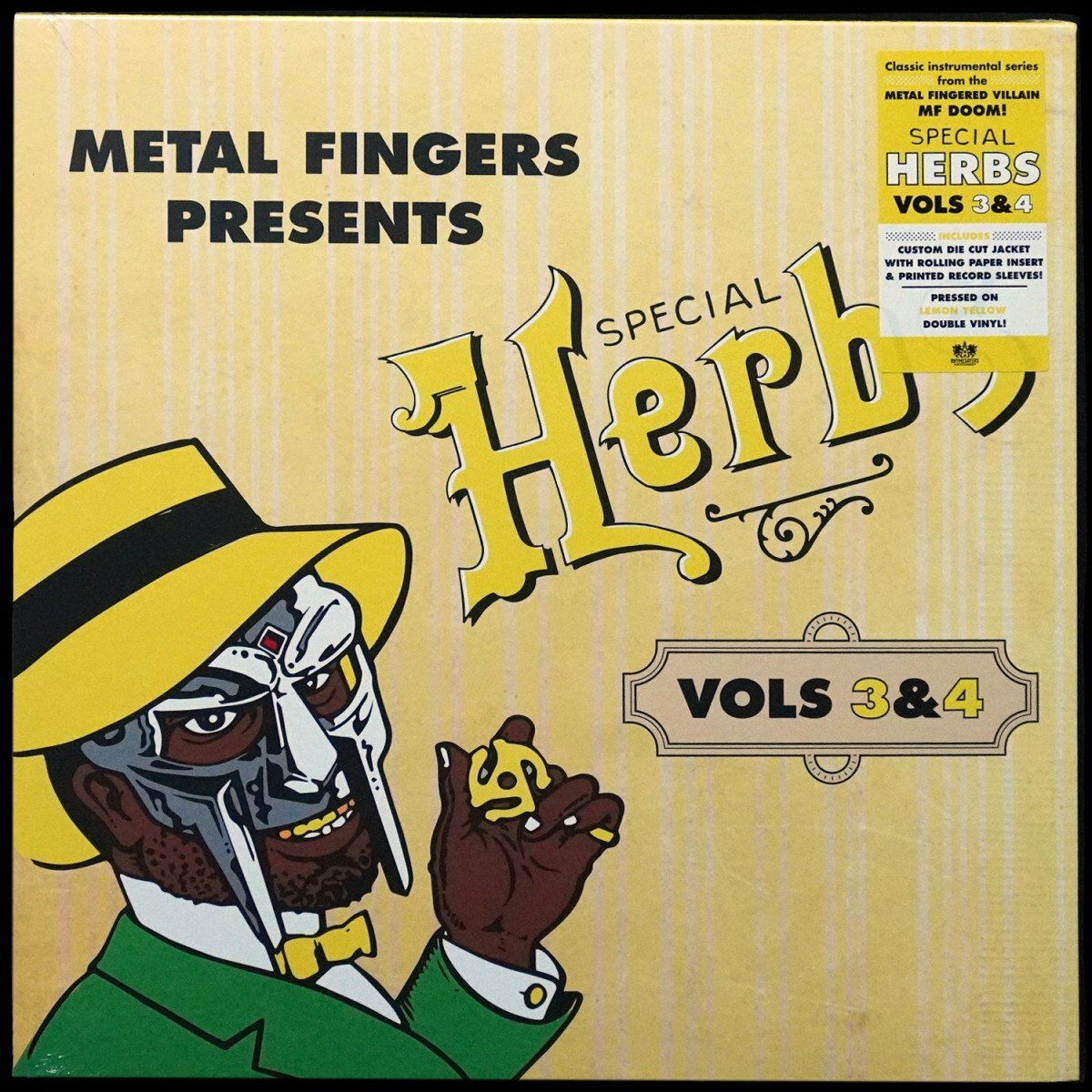 Виниловая пластинка Rhymesayers Mf Doom – Special Herbs (Vols 3&4) (2LP, coloured vinyl)