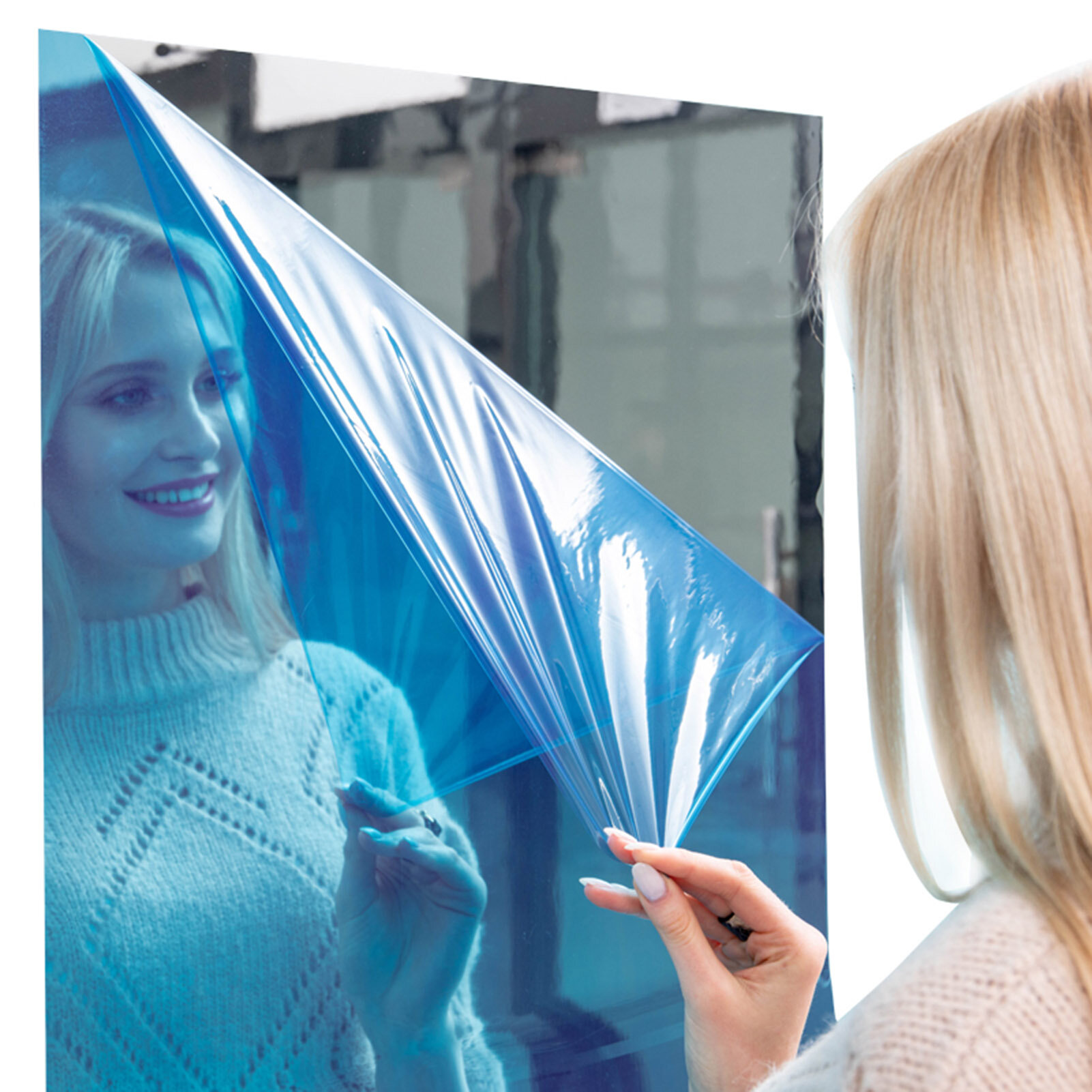 Гибкие отражающие зеркальные листы, самоклеящиеся зеркальные плитки из ПЭТ, не стеклянные зеркальные наклейки для домашнего декора, ежедневного использования, столешницы для гостиной, ванной комнаты