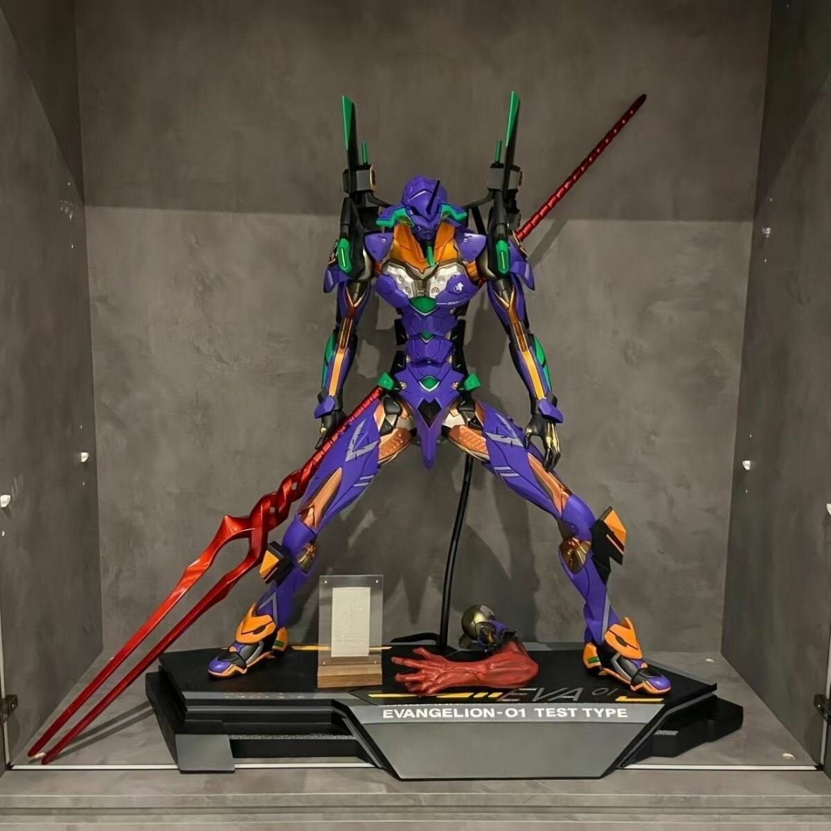Статуэтка аниме Neon Genesis Evangelion EVA Unit 1 [Сменные руки] Национальное издание, подарок