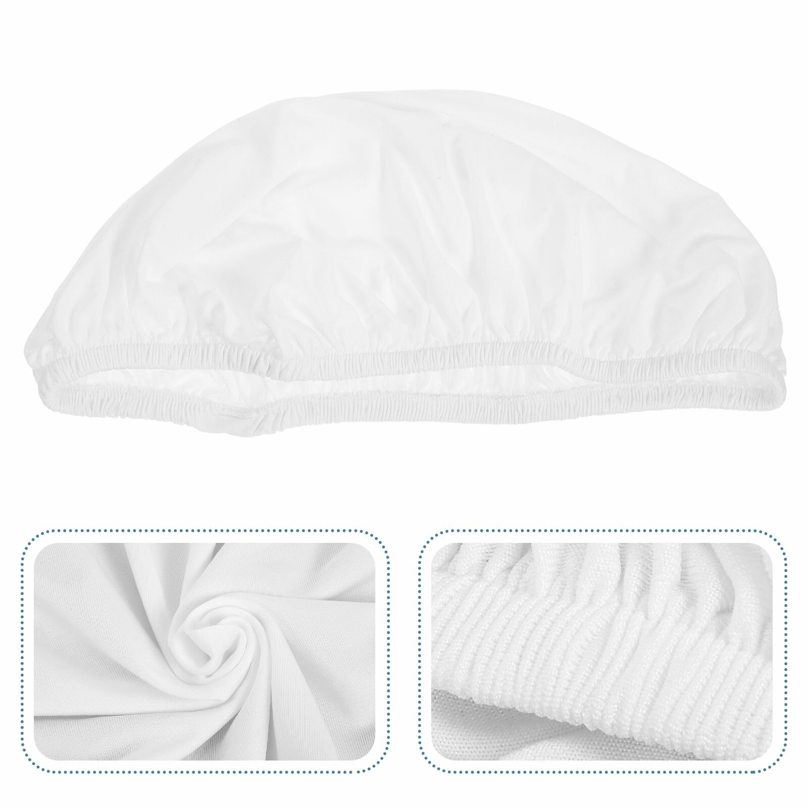 Растягивающийся Чехол Для Бака Унитаза Белый Размер 33.00X8.00X0.20Cm