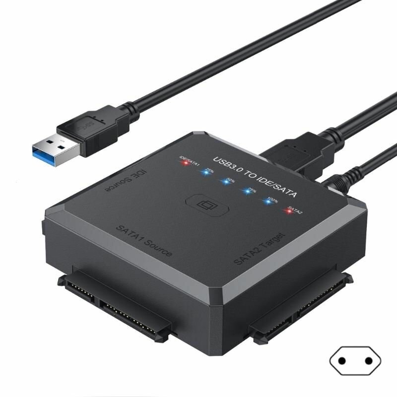 Док-станция для HDD/SSD с USB 3.0 и функцией клонирования, Европейские правила