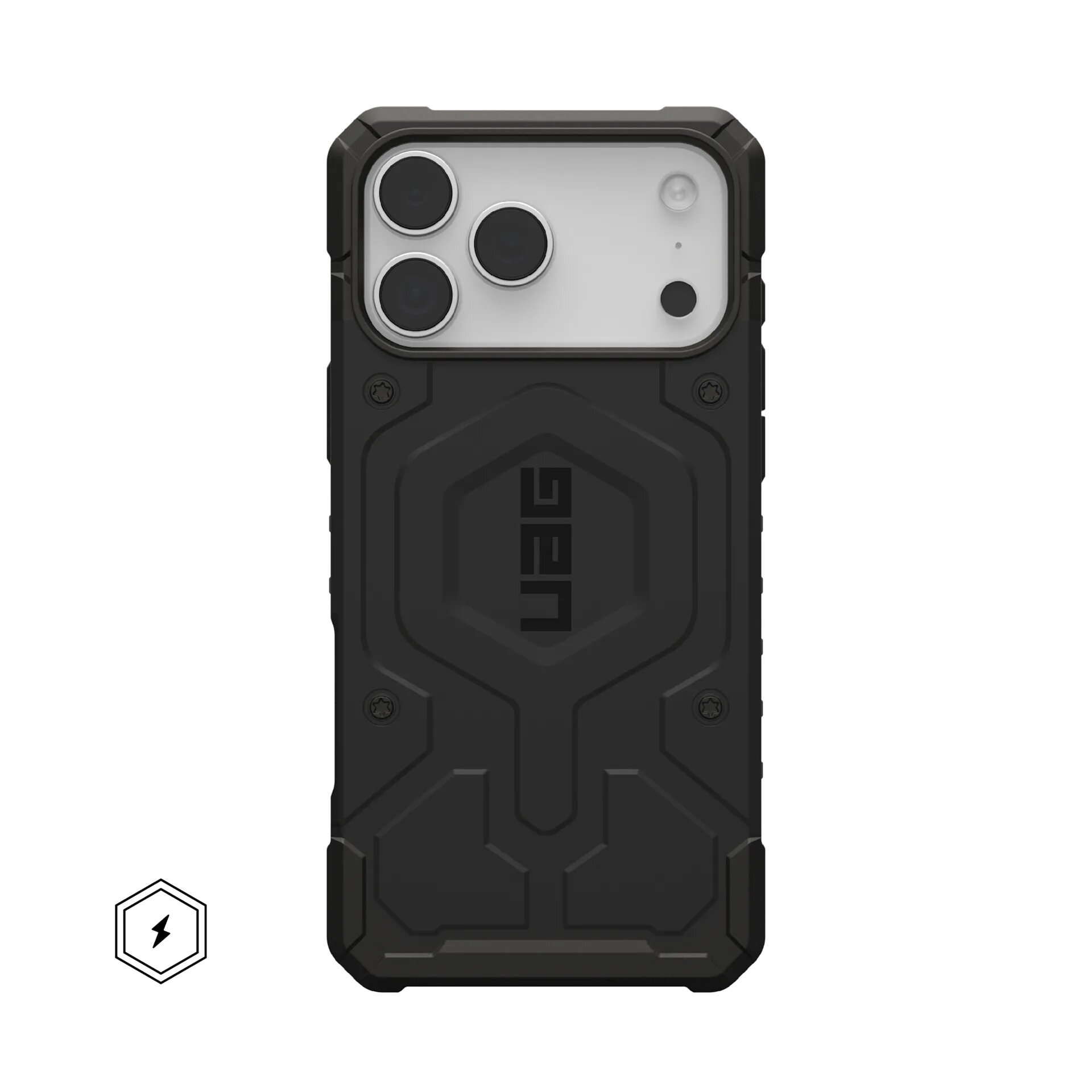 Чехол с поддержкой MAGSAFE Uag Pathfinder для iPhone 17 Pro Max 6.9", цвет черный (Black)