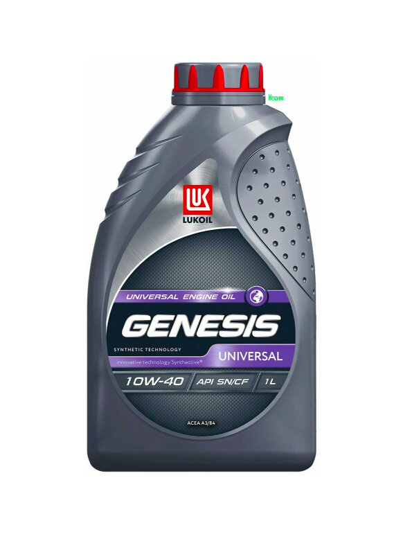 HC-синтетическое моторное масло ЛУКОЙЛ Genesis Universal 10W-40, 1 л