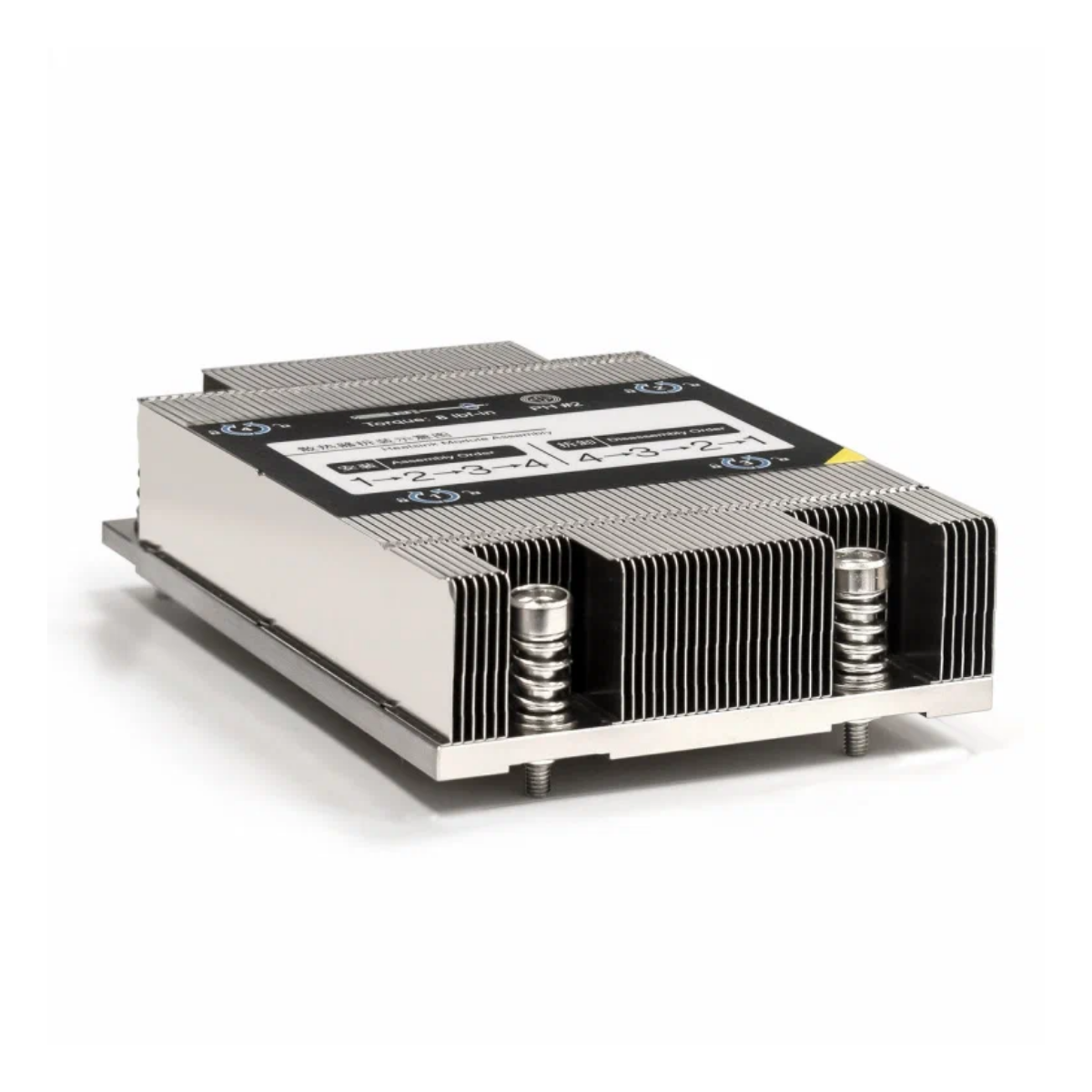 Радиатор ExeGate ESNK-P0062P.1U. SP3. Cu серый, сокета SP3 (LGA4094), рассеивание тепла до 205 Вт, 3 трубки, 1U