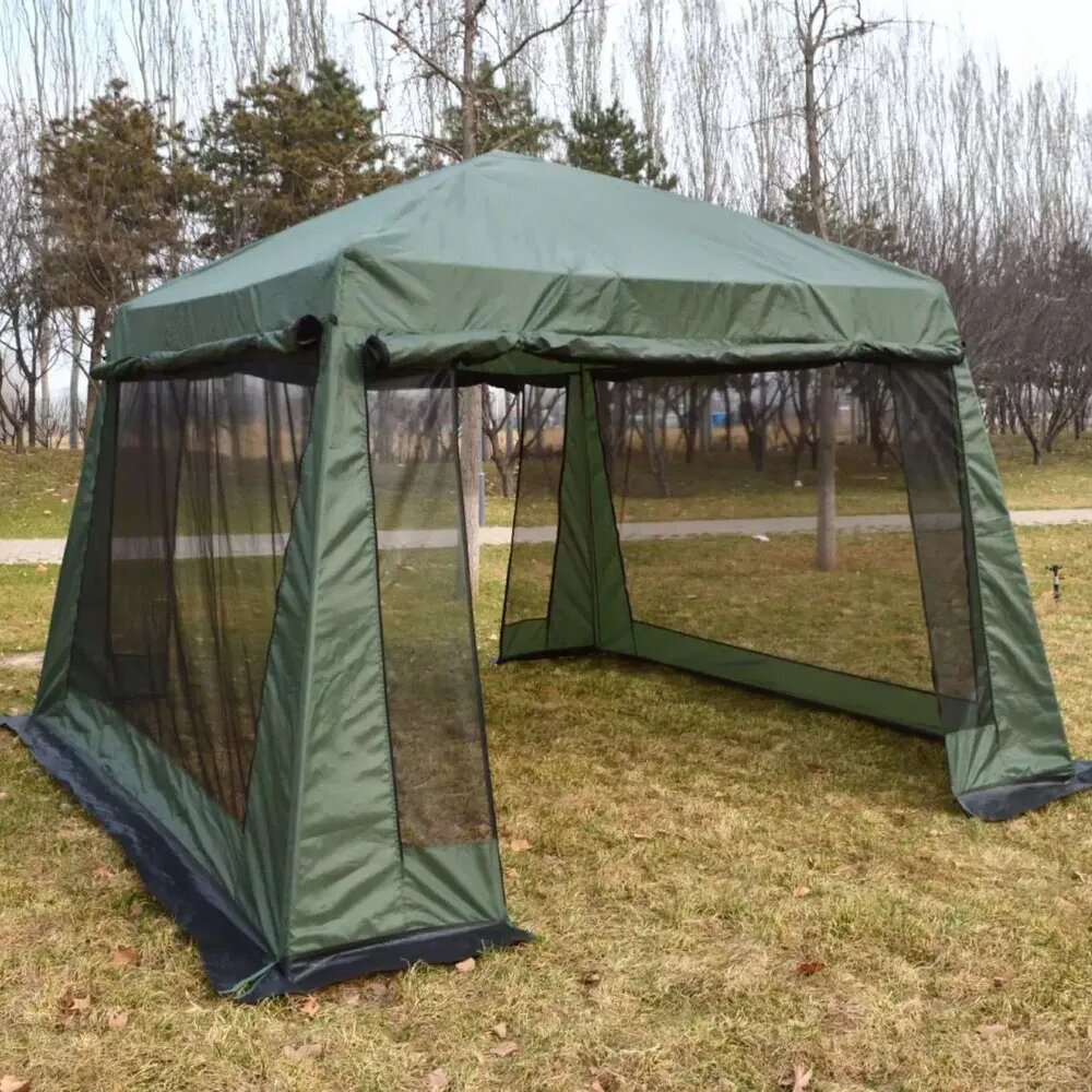 Палатка-шатер для отдыха 1628D, 6-ти мест, Д320*Ш320*В245