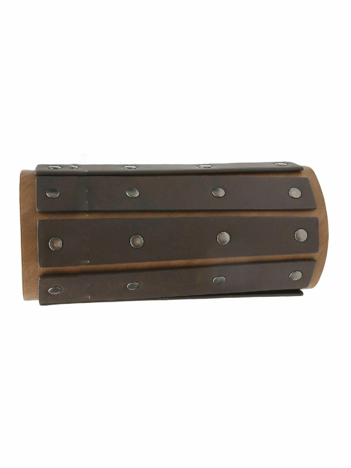 Регулируемые наручи для мужской ролевой игры пирата, Темно - коричневый