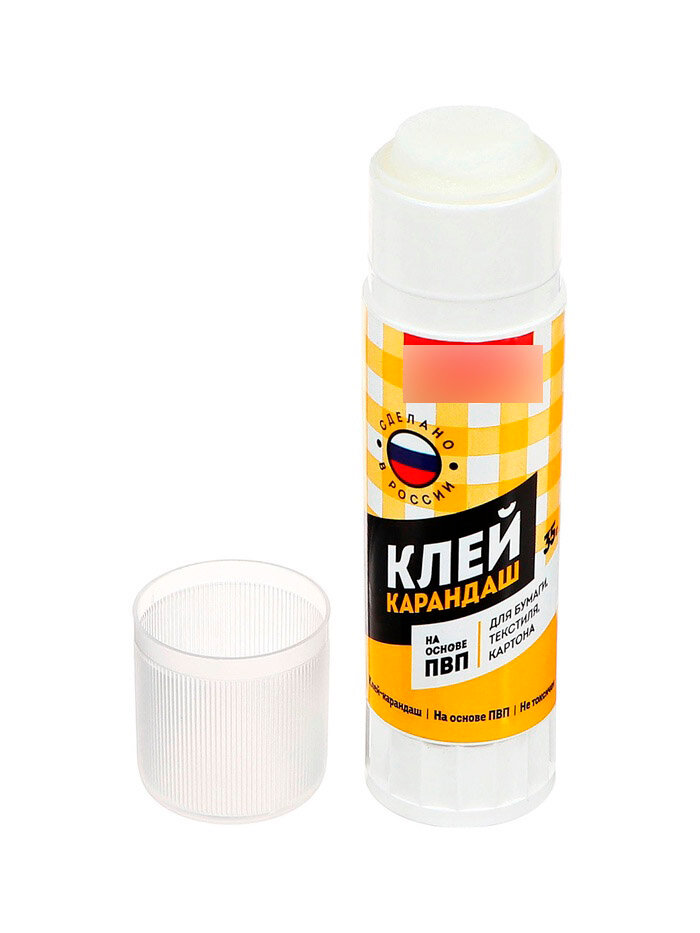 Клей-карандаш, 35 г, 5 шт.