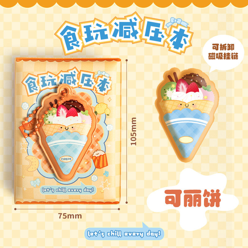 Облегчение стресса, мягкий блокнот, липкие заметки, блокнот для записей, детские мультяшные мини-заметки, игрушка для сжимания, портативный оптовый