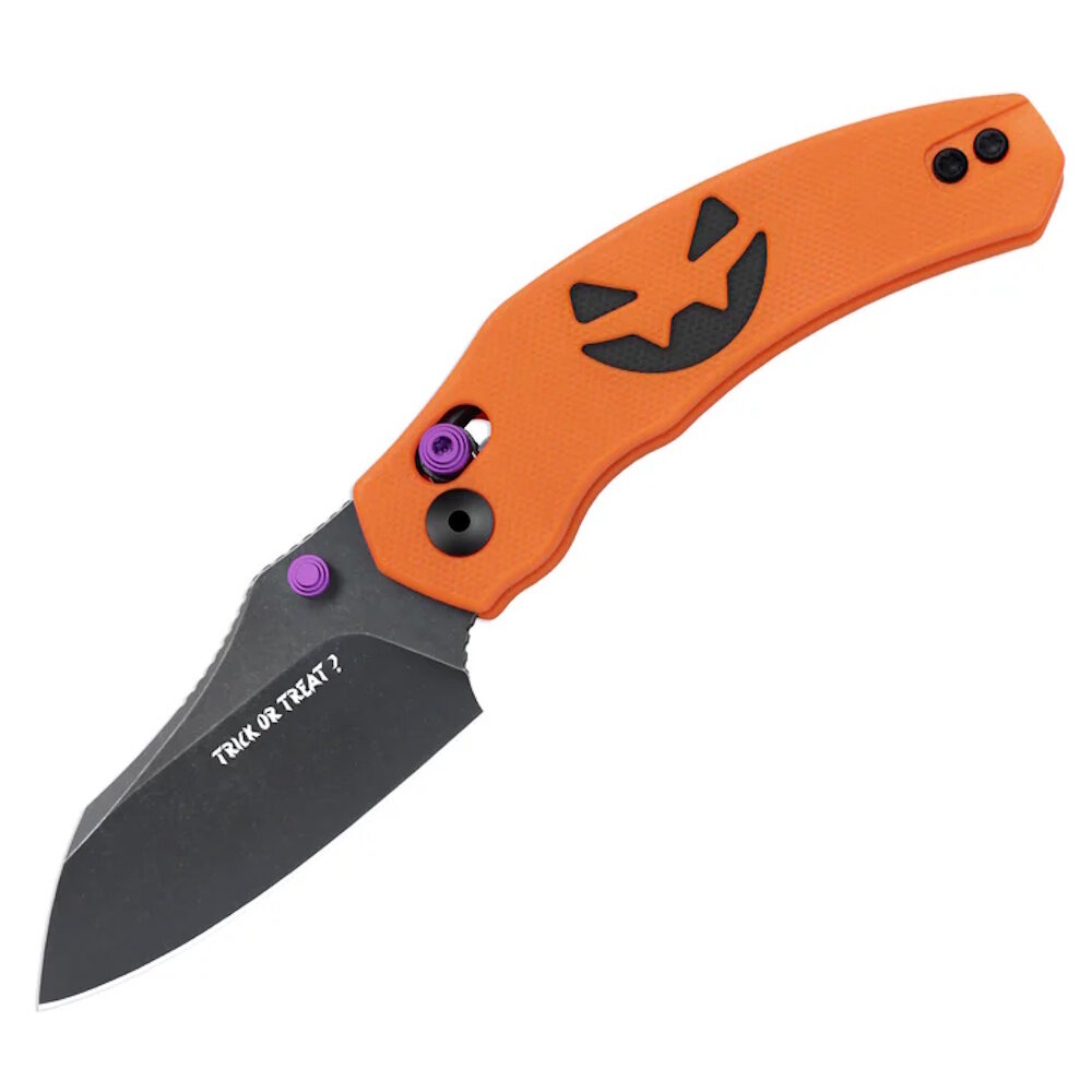 Нож Kizer Halloween Mini Bulldog, сталь Nitro-V, рукоять G10