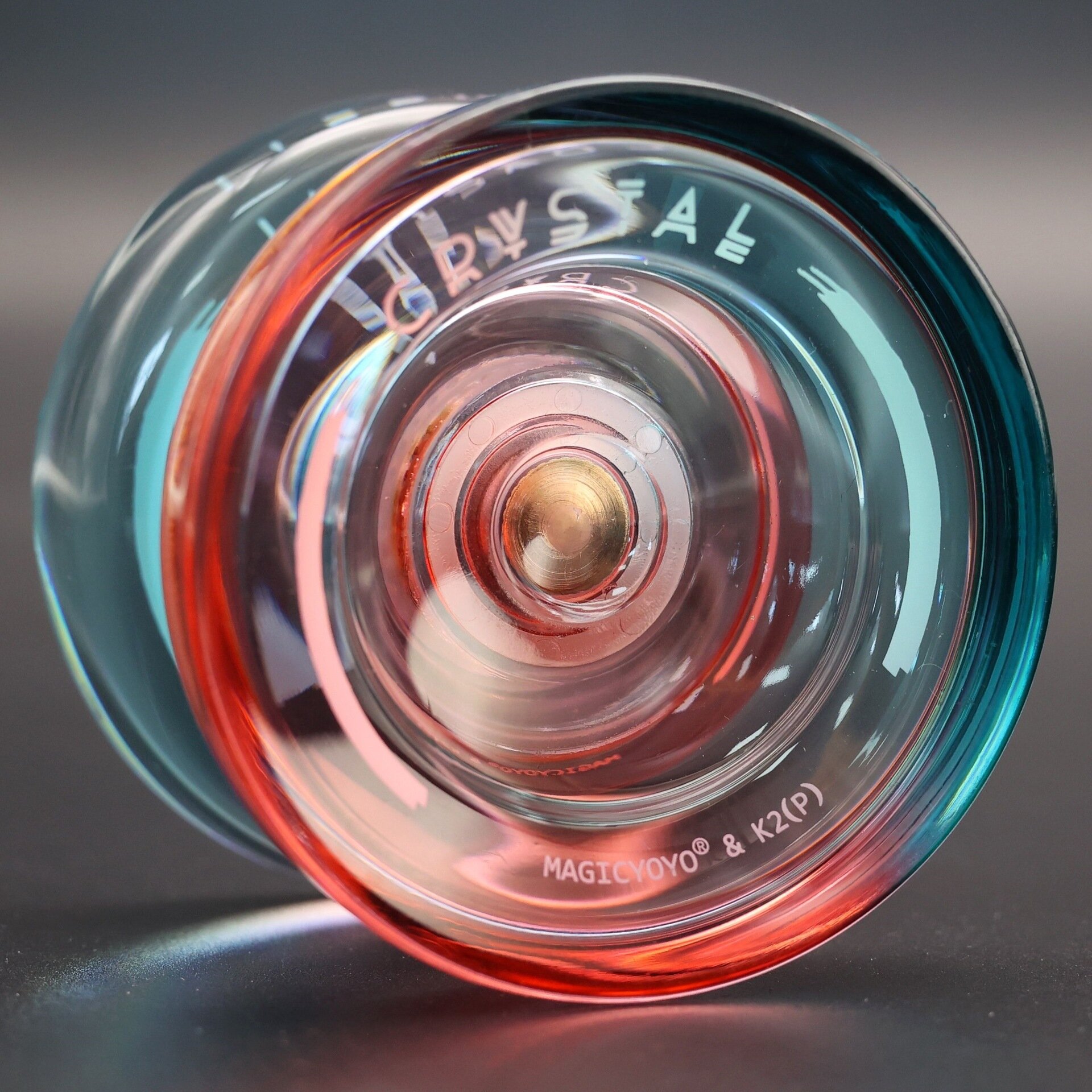 ⭐Йо-йо для начинающих K2, пластиковый кристальный йо-йо, профессиональный трюковой йо-йо для соревнований, Magicyoyo, детский экспорт⭐