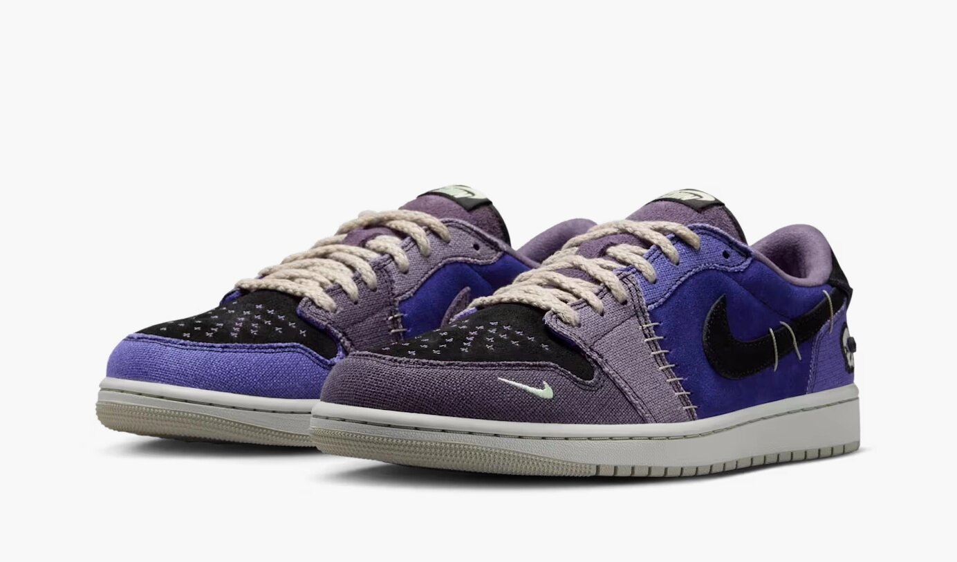 Кроссовки Air Jordan 1 Retro Low OG x Zion Williamson Voodoo Alternate