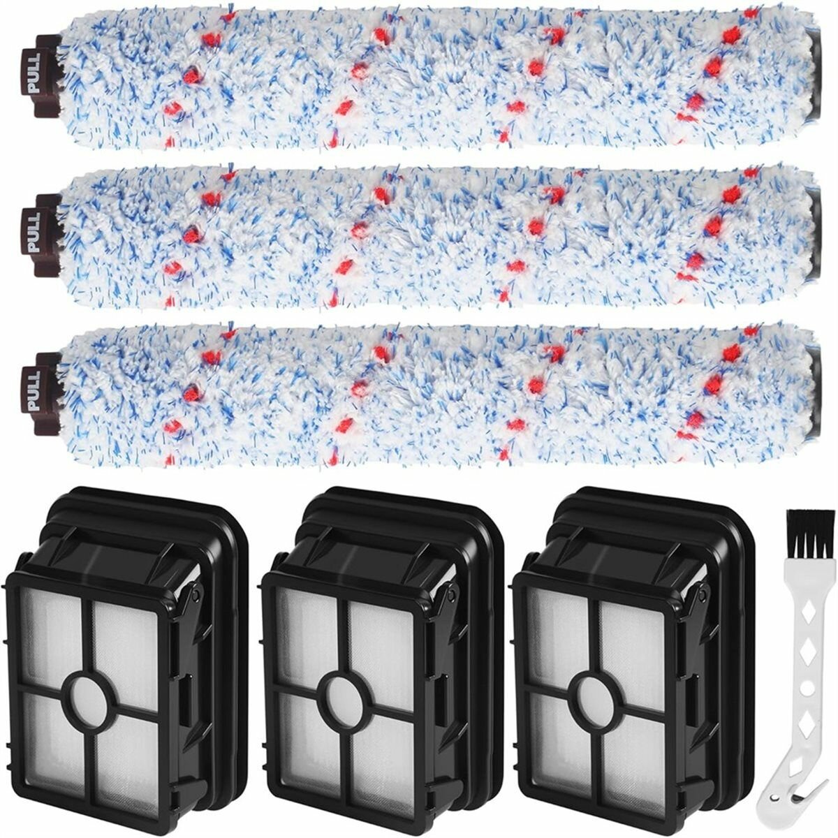 Аксессуары для пылесоса Bissell CrossWave 3-в-1: напольные щетки и фильтры для пылесосов Bissell серий 17132 2582N 2225N 1785.