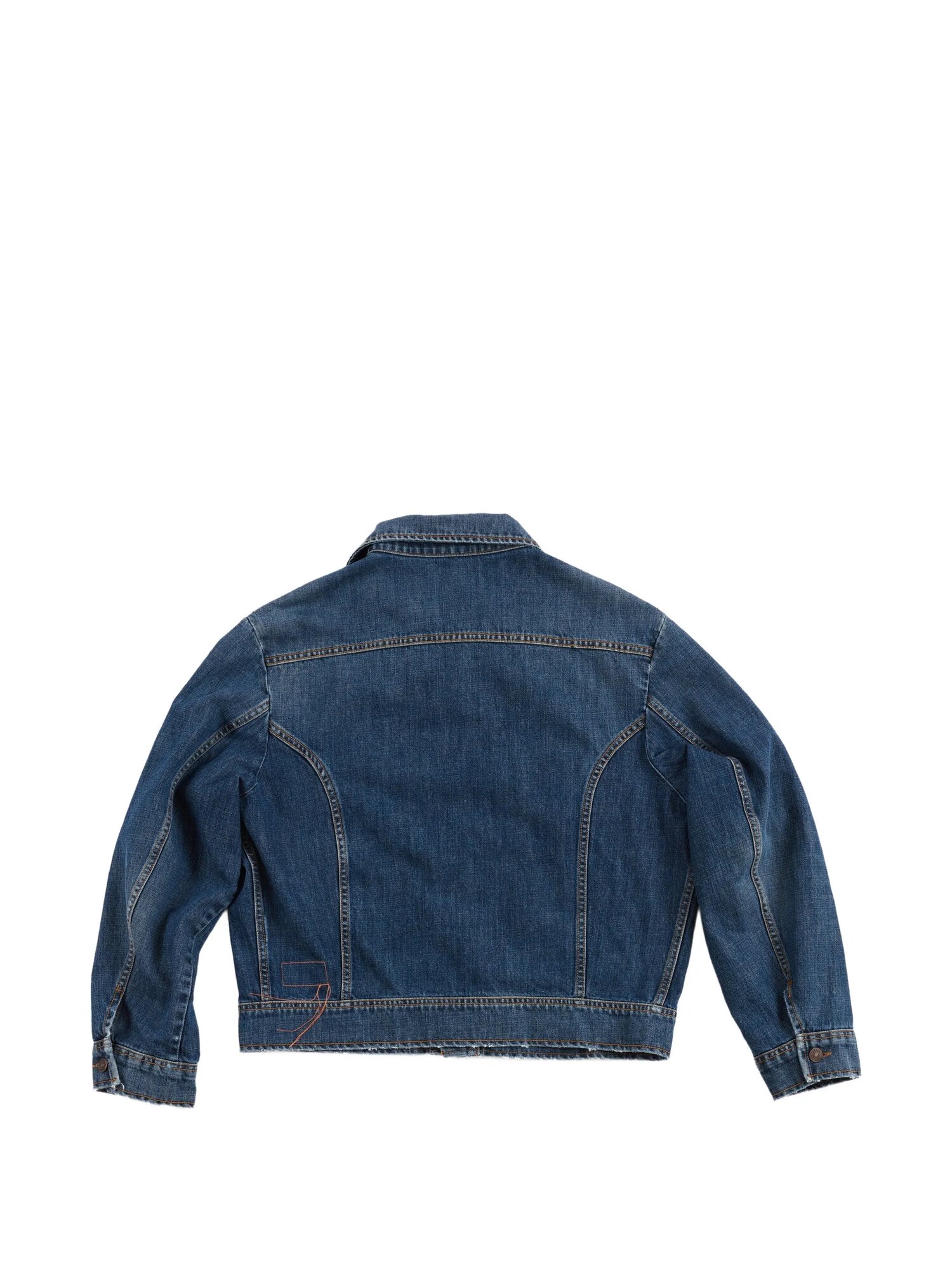 Куртка FORTELA Whitneyj button-fastening denim jacket, размер 52, синий — фото 1