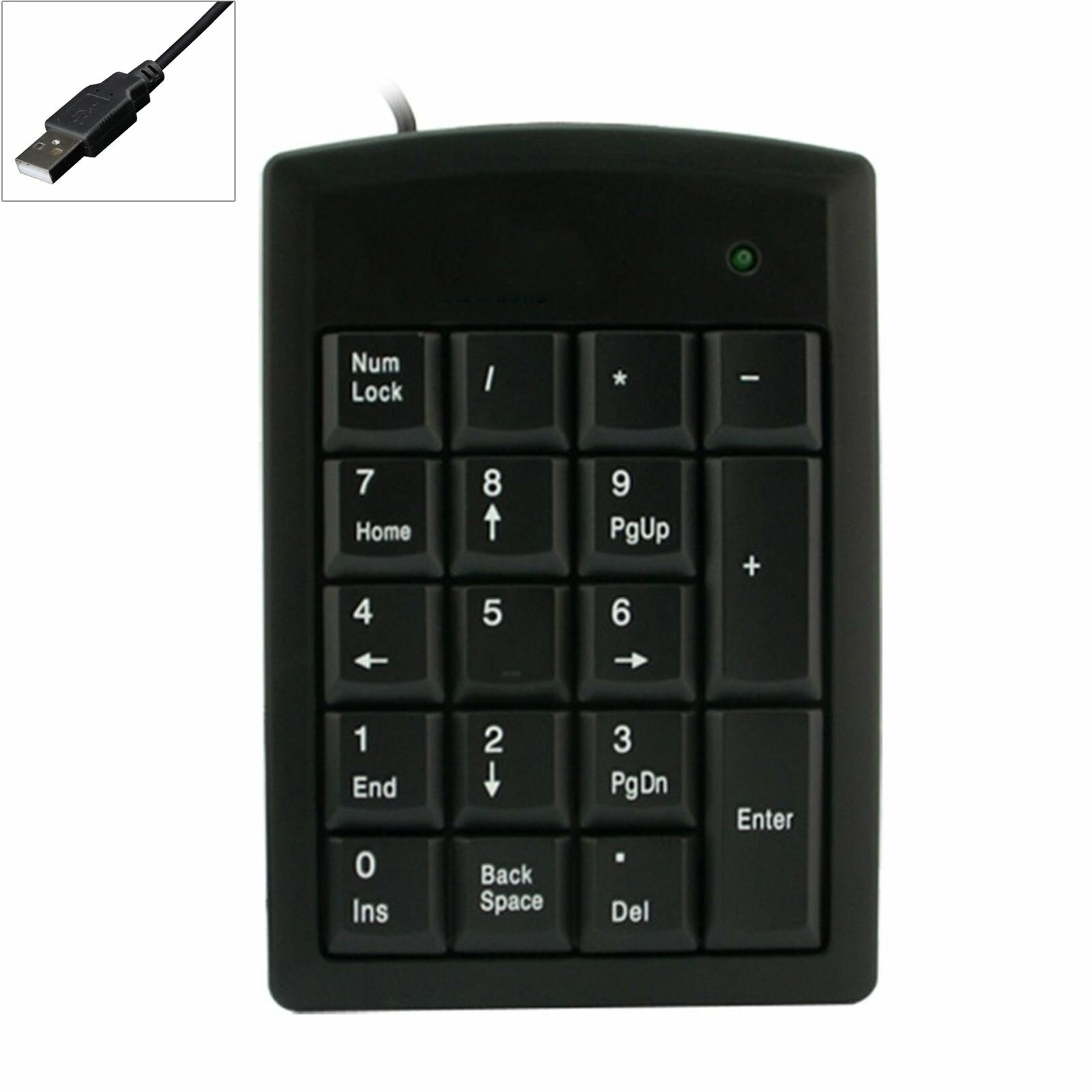 Тонкодисперсная клавиатура с 18-дюймовыми клавиатурами USB и PS2