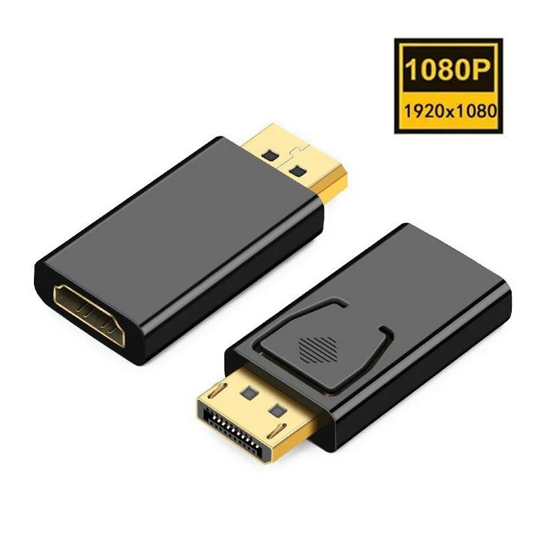 Переходник DP в HDMI-совместимый для телевизора, компьютера, проектора, разъем Displayport мама для 4K HDMI-совместимый штекер, разъем для видеопк