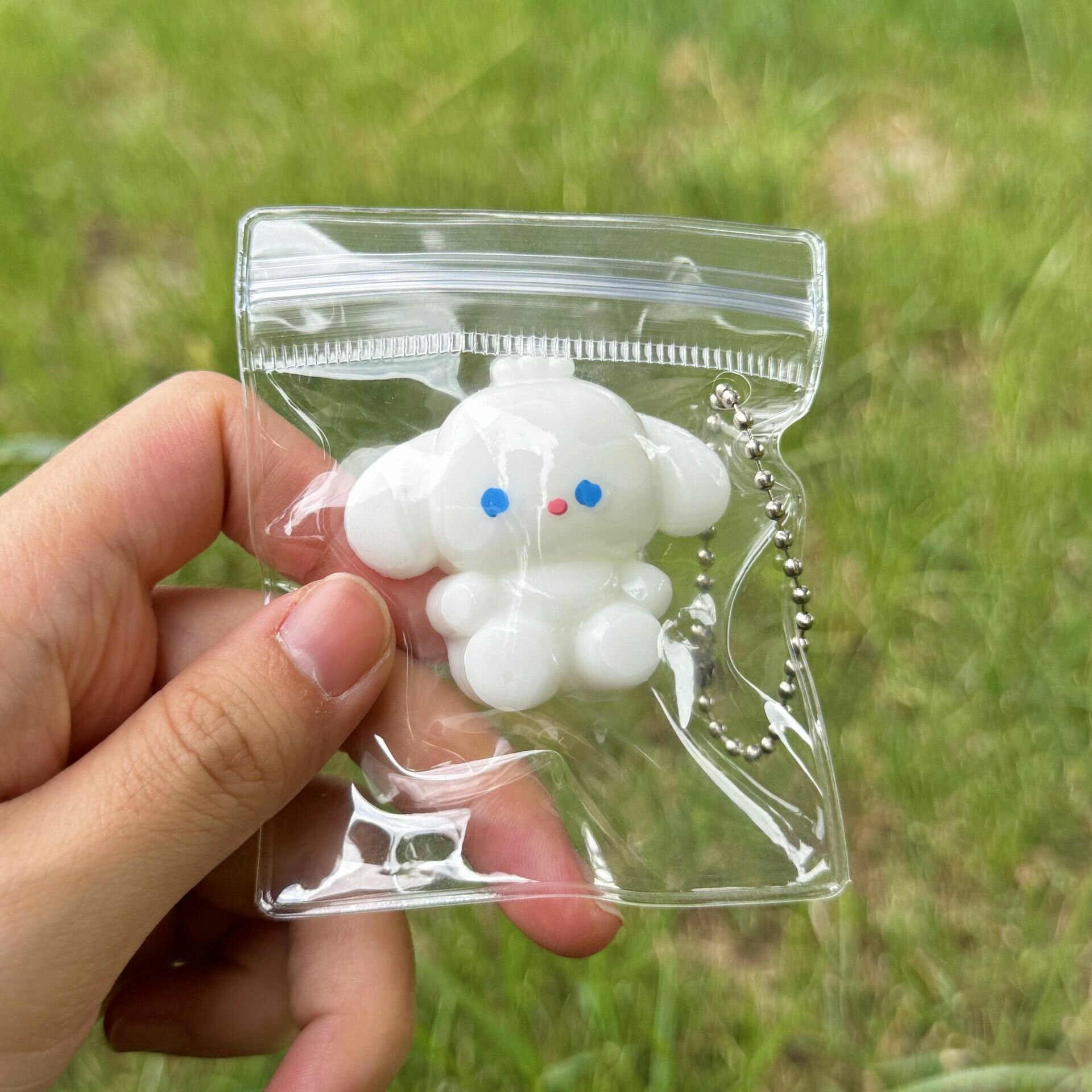 Маленькая игрушка для снятия стресса в виде носа, подвесная сумка, слайм, имитация еды, симуляция, слепой бокс, мини-подвеска для снятия стресса