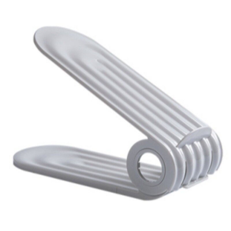 Многослойная регулируемая обувная полка, складной двухслойный держатель для обуви, компактное хранение обуви, артефакт обувного шкафа, регулируемая обувная полка