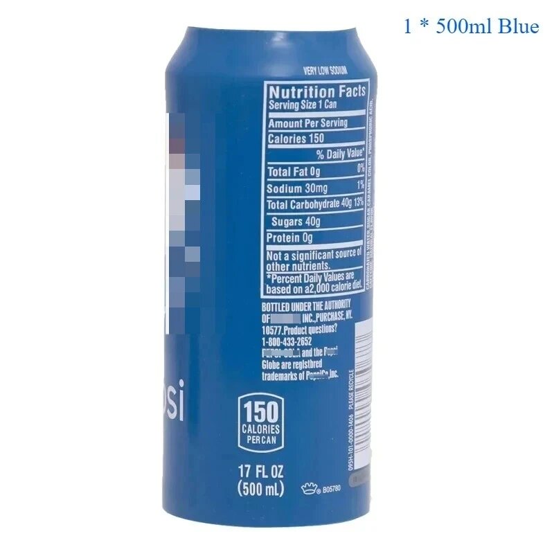 Синий Very Soda Blue 500ml