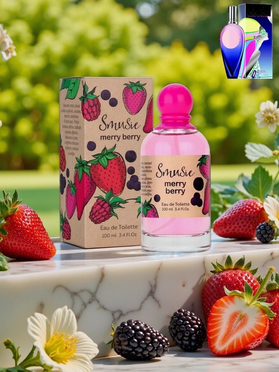 Delta parfum (Vinci). Туалетная вода для женщин Smusie Merry Berry, 100мл.