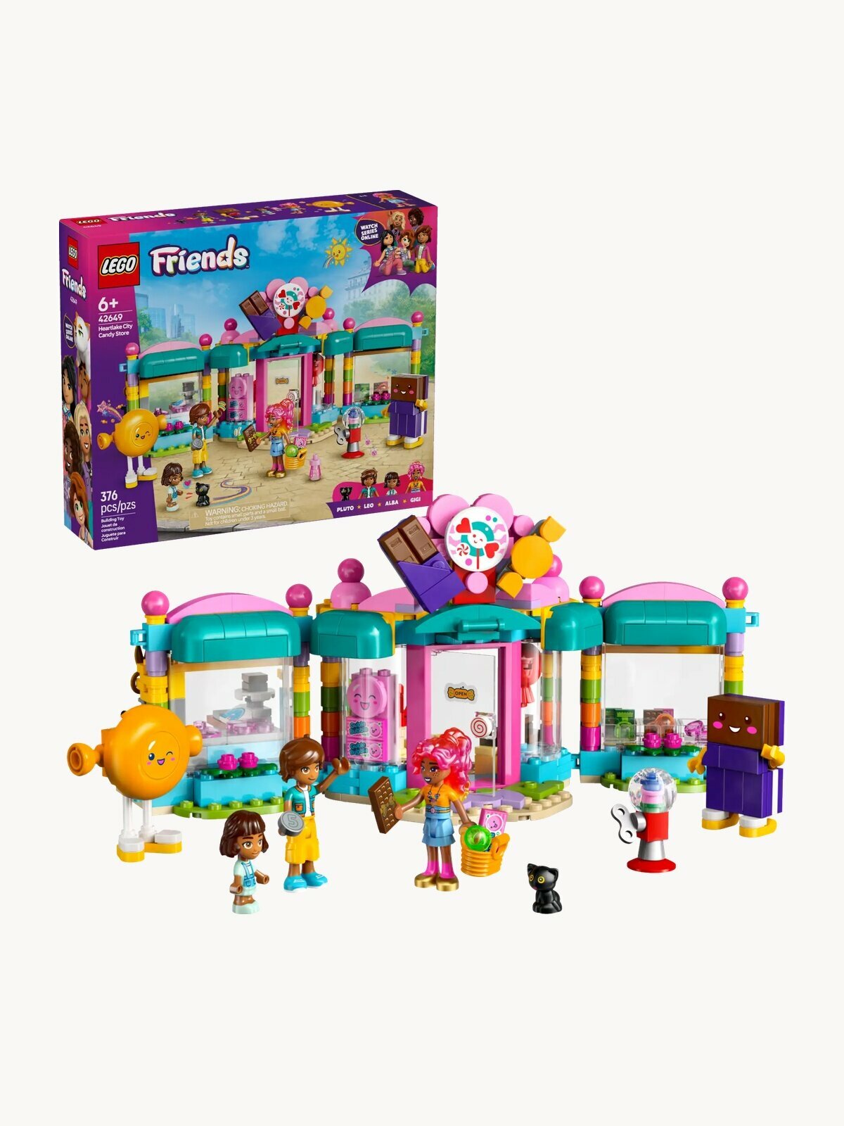 Конструктор LEGO Friends 42649 Кондитерская в Хартлейк-Сити, 376 дет.
