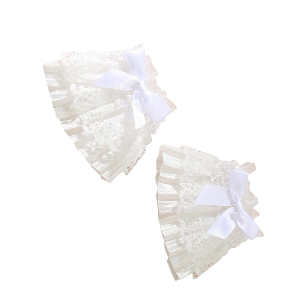 Декоративная грелка для запястий, накладные манжеты с замысловатым бантом для рубашки и свитера