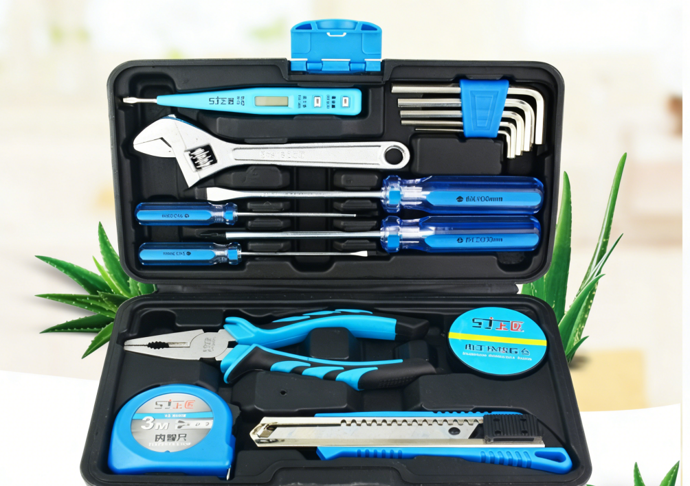 Tool Set Combination Woodworking and Electrician Tool Kit Manual Repair Hardware Tool Box Hand Drill