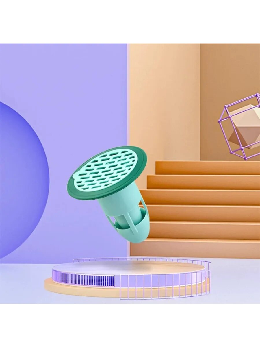 Baolian слив с фильтром, зеленый, 1 шт, без запаха