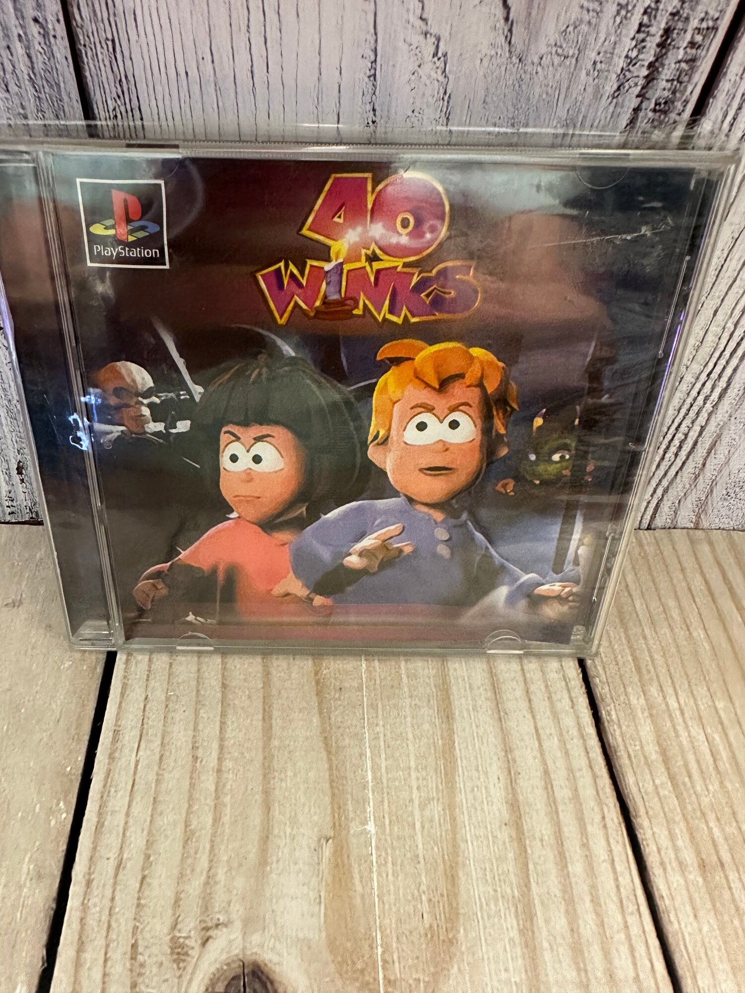 Игра 40 winks для play station 1 (для приставки с прошивкой)