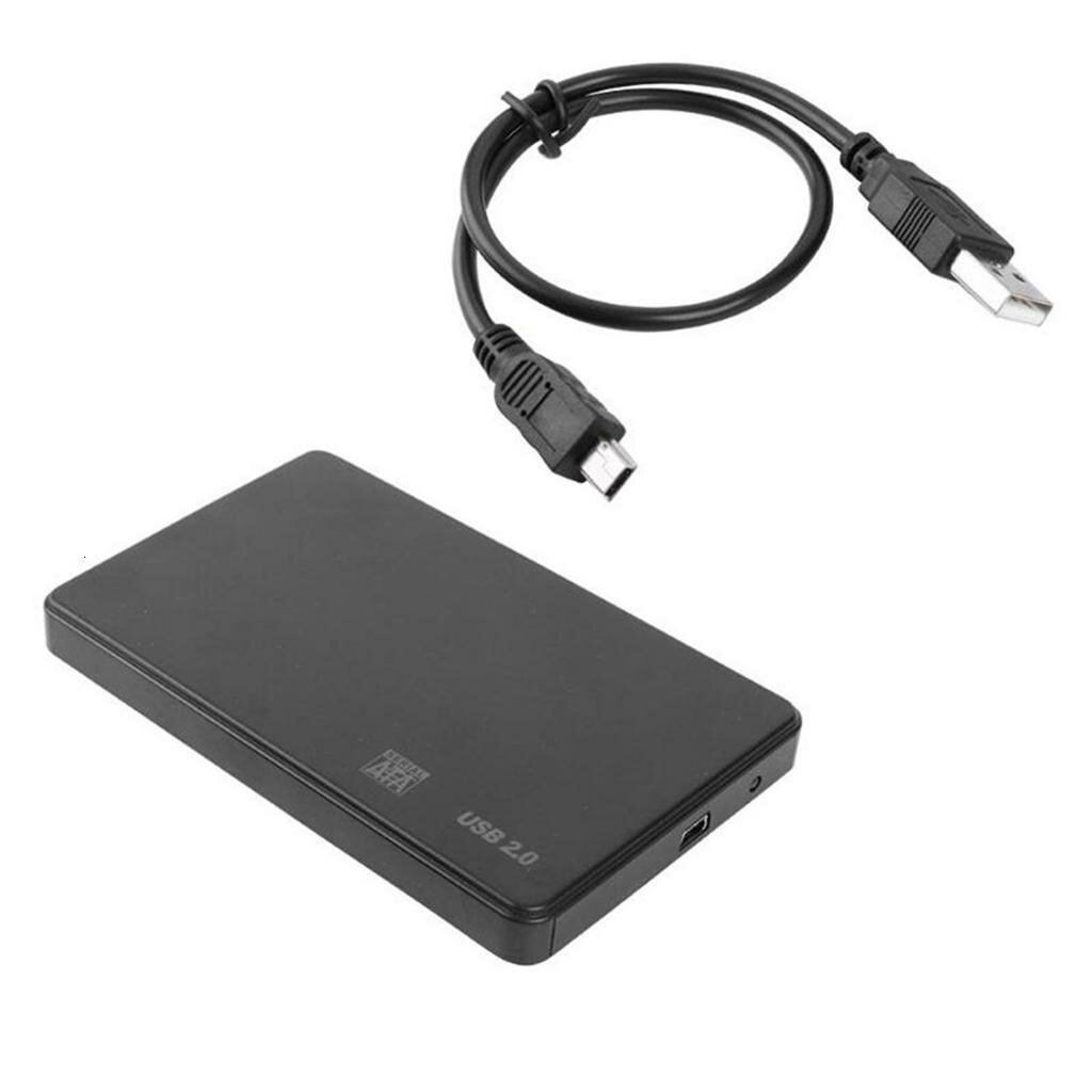 Двухместный бокс для внешних жестких дисков, USB2.0 Вход