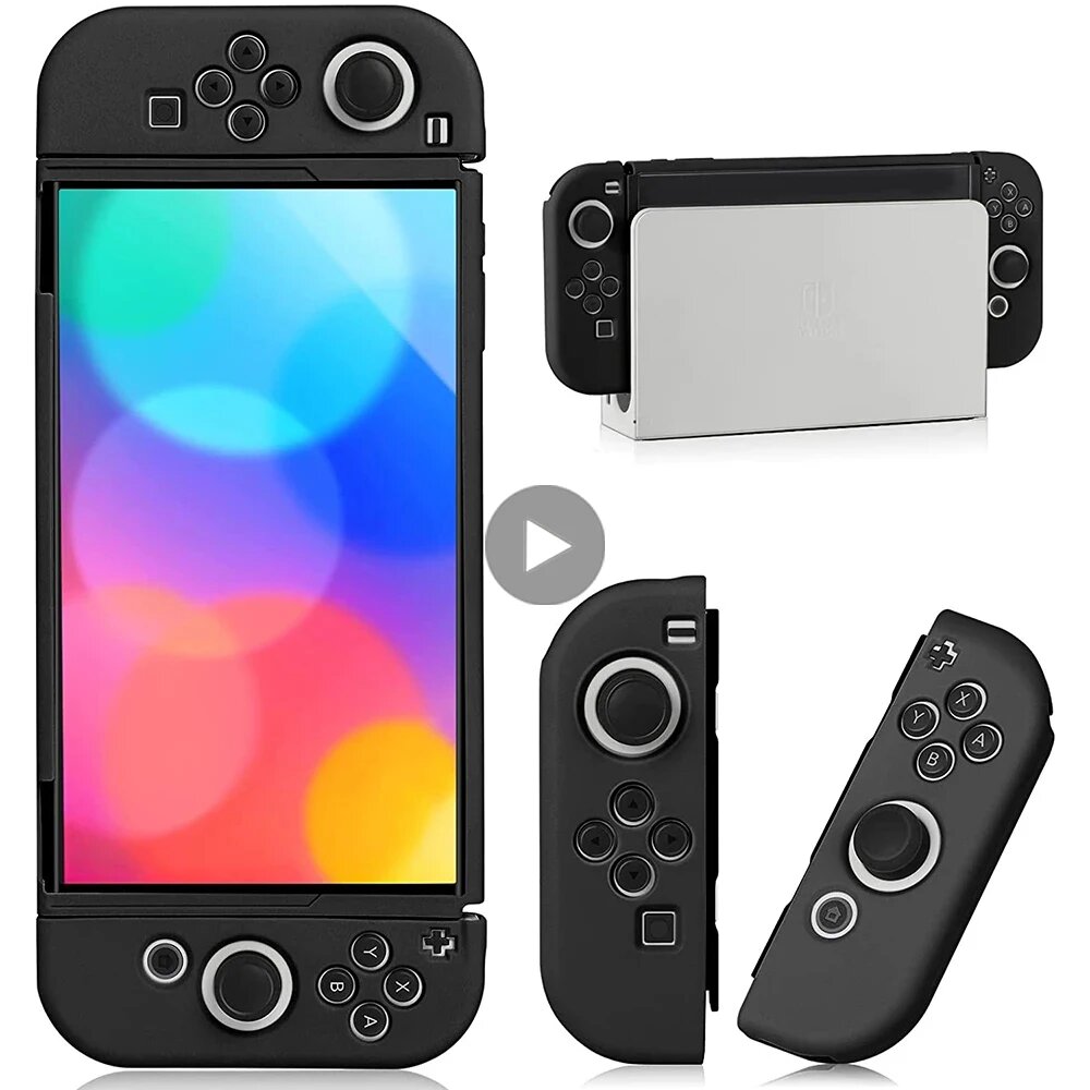 Чехол AyeBeau для Nintendo Switch OLED Белый, White — фото 1