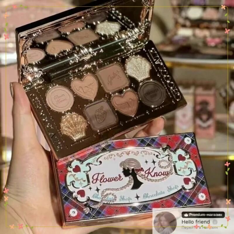 Flower Knows Original Палетка теней Chocolate Series