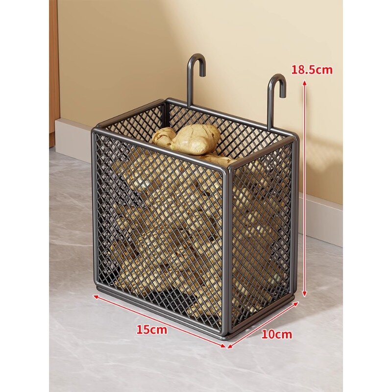 Кухонная полка для хранения лука, имбиря, чеснока, ямса, овощей, стакан для столешницы, коробка для специй, корзина, органайзер для лука