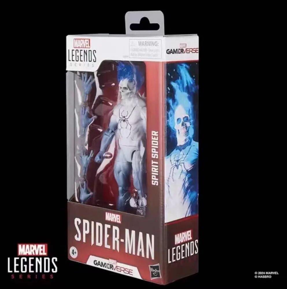 Фигурка Marvel Legends Series Spirit Spider Gamerverse Spider-Man Action Figure, 1 шт. коллекционная шарнирная